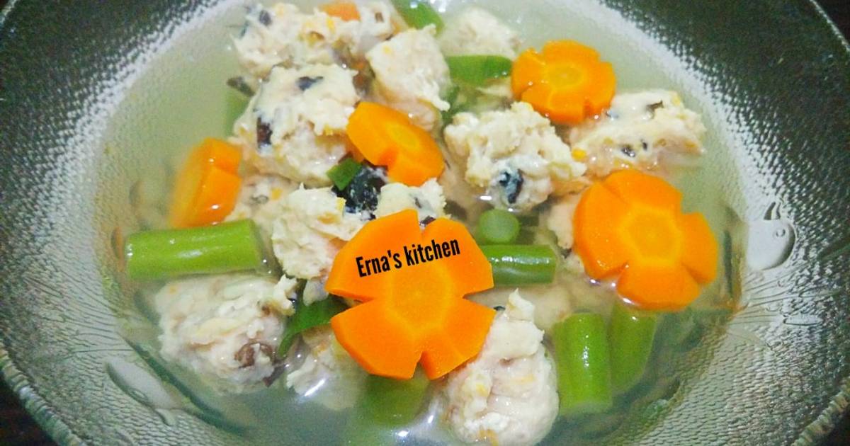 Resep Baso Ayam Rambutan oleh Erna's kitchen - Cookpad