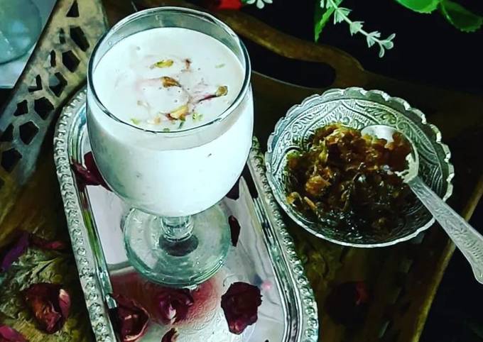 Dry Fruits Lassi Recipe by Sarita Srivastava - Cookpad