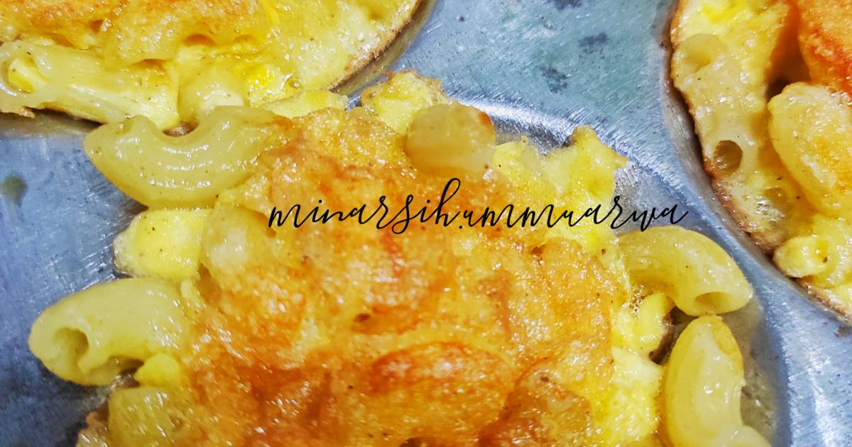 Resep Dadar MakLor (makaroni telur) oleh minarsih.ummuarwa - Cookpad