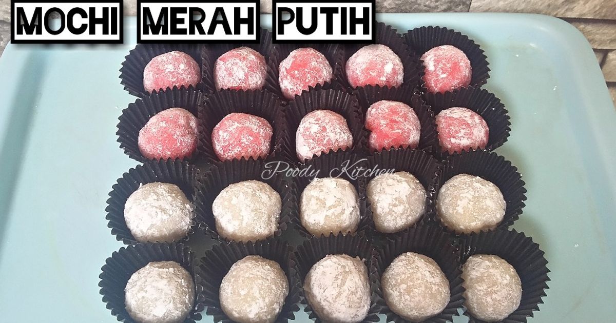 Resep Mochi Merah Putih oleh Pujani Handayani - Cookpad