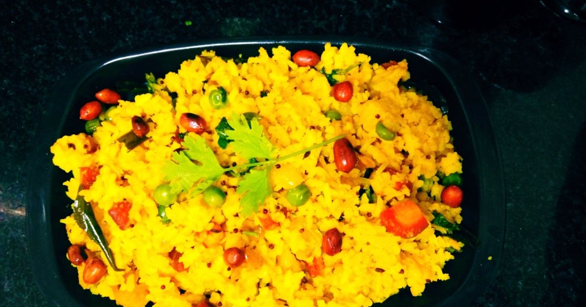 Healthy Vegetable Poha Recipe Recipe by Manisha Sharma - Cookpad