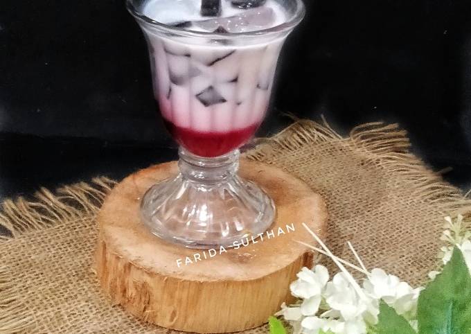 Resep Es Pink Lava Cincau oleh farida Sulthan 🇮🇩 (IG. Malika02782 ...