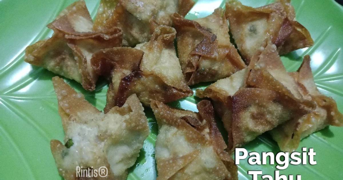 Resep Pangsit Tahu Goreng oleh Annaswa - Cookpad