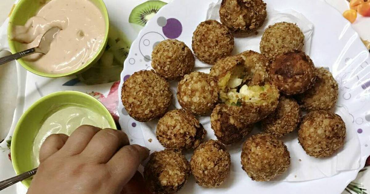 Soya oats cheese balls Recipe by Vandana Aggarwal (bindu) - Cookpad