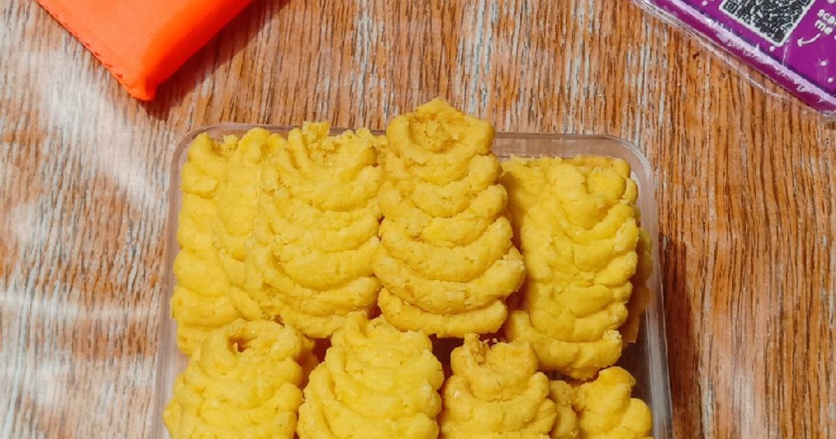 Resep Biskuit Jagung Simpel Tanpa Telur oleh Mama Kafa - Cookpad