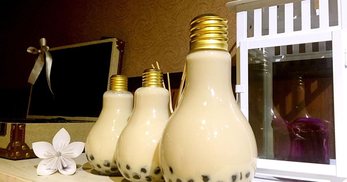Eu Life Light Bulb Bubble Milk Tea Recipe By Eugenia