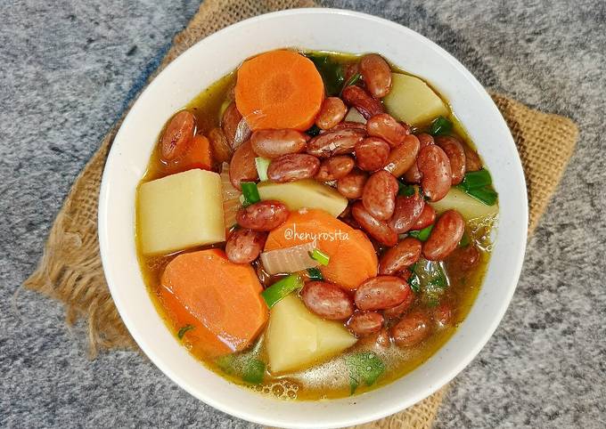 Resep Sup Kacang Merah Kentang Wortel oleh Heny Rosita - Cookpad