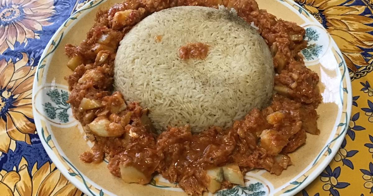 Riz à l'ail et macis au bouillon de poularde avec ses panais à la ...