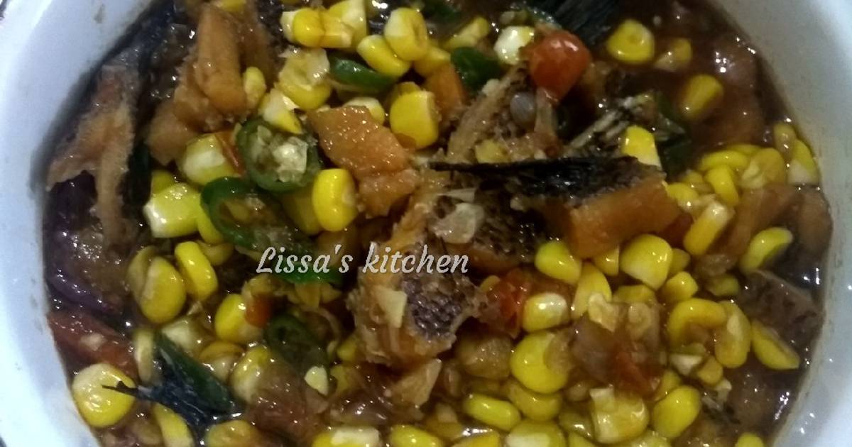 Resep Ikan asin jagung asam manis oleh Lisa Damayanti - Cookpad