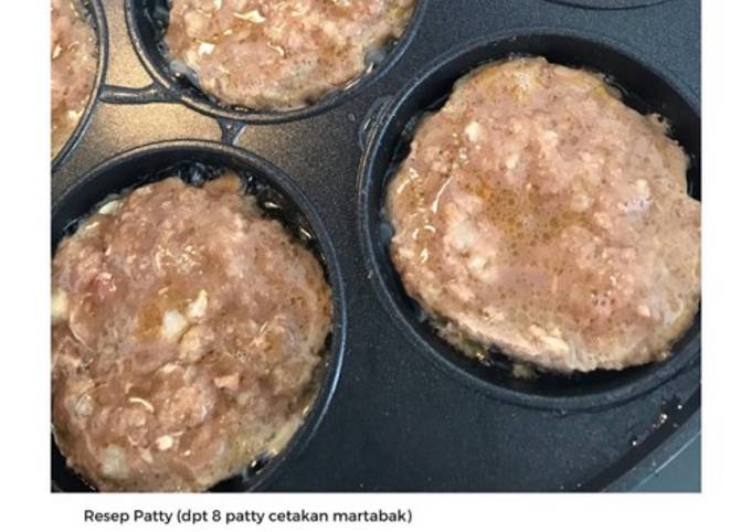 Resep Patty burger oleh Gita Dian Sari - Cookpad