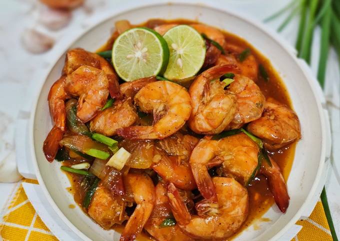 Resep Udang Goreng Mentega🦐🧈 oleh Dapur Loli😋 - Cookpad
