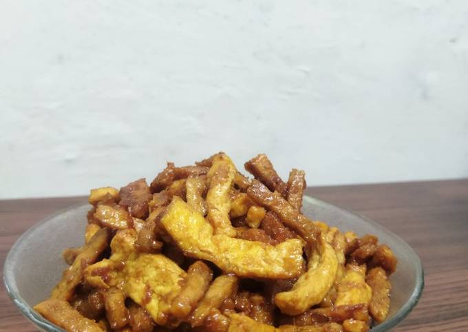 Resep Orek Tahu Tempe oleh Fehhya - Cookpad