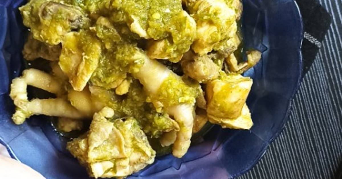 Resep Ayam Tumis Cabe Ijo Oleh Anis Sri Andini Cookpad