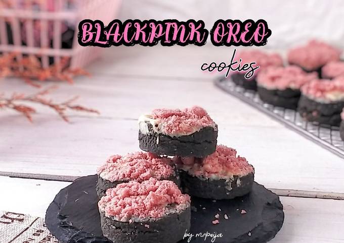 Resipi Black pink oreo cookies oleh Faizah Yahya(Mrs Peija) - Cookpad