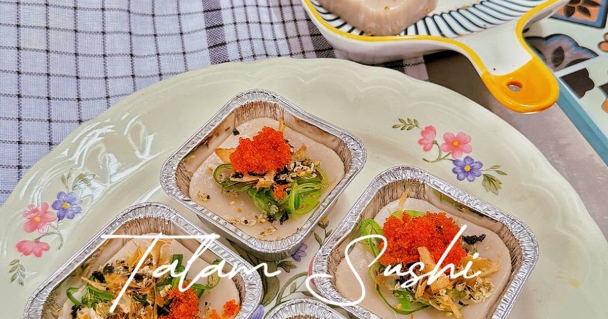 Resep sushi rumahan enak dan mudah dibuat, cocok untuk bekal!