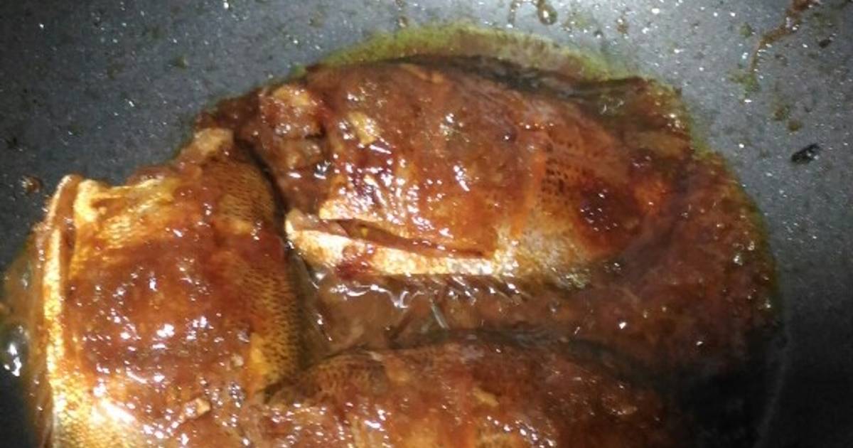 Resep Ikan biawan panggang teflon oleh Putri Lestari - Cookpad