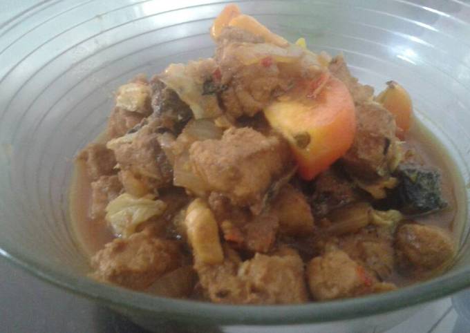 Resep Tongseng Ikan Otek No Amis #herlinwidodo oleh herlin widodo - Cookpad