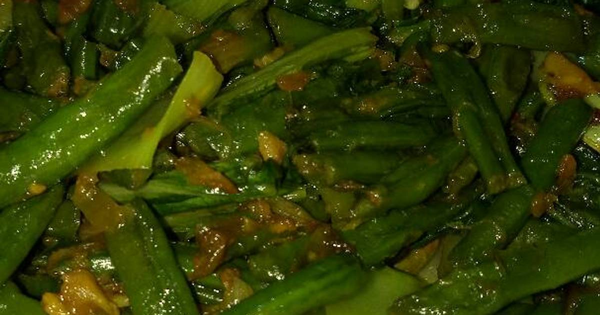 Resep Tumis pokcay + kacang panjang oleh Atmi Queen - Cookpad