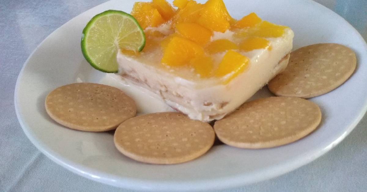 Carlota de limón Receta de Mark Leto- Cookpad