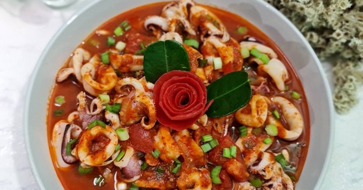 Resep 153. Cumi-cumi Saus Padang oleh Aning Miza - Cookpad
