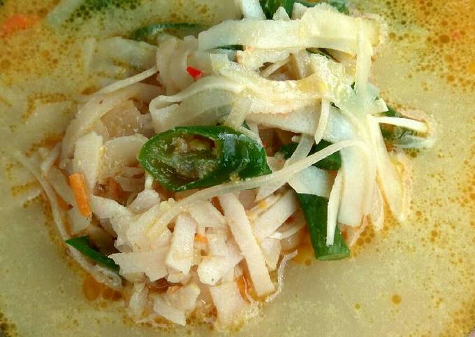 Resep Lodeh Rebung Kacang Panjang oleh fitri_tj - Cookpad