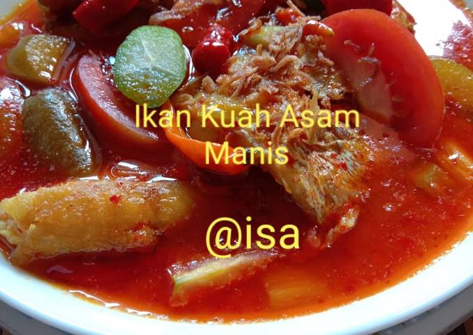 Resep #48 Ikan Kuah Asam Manis oleh AISA W - Cookpad