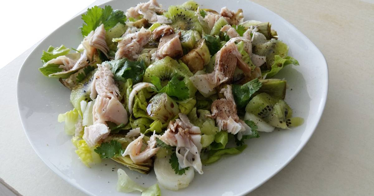 Ensalada light, verde, dulce y deliciosa Receta de Becky- Cookpad