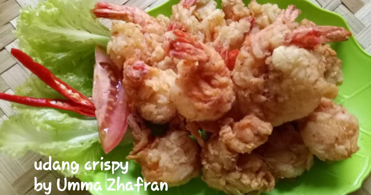 Resep Udang Crispy / Udang Goreng Tepung Renyah Kriuk Kriuk oleh Umma ...
