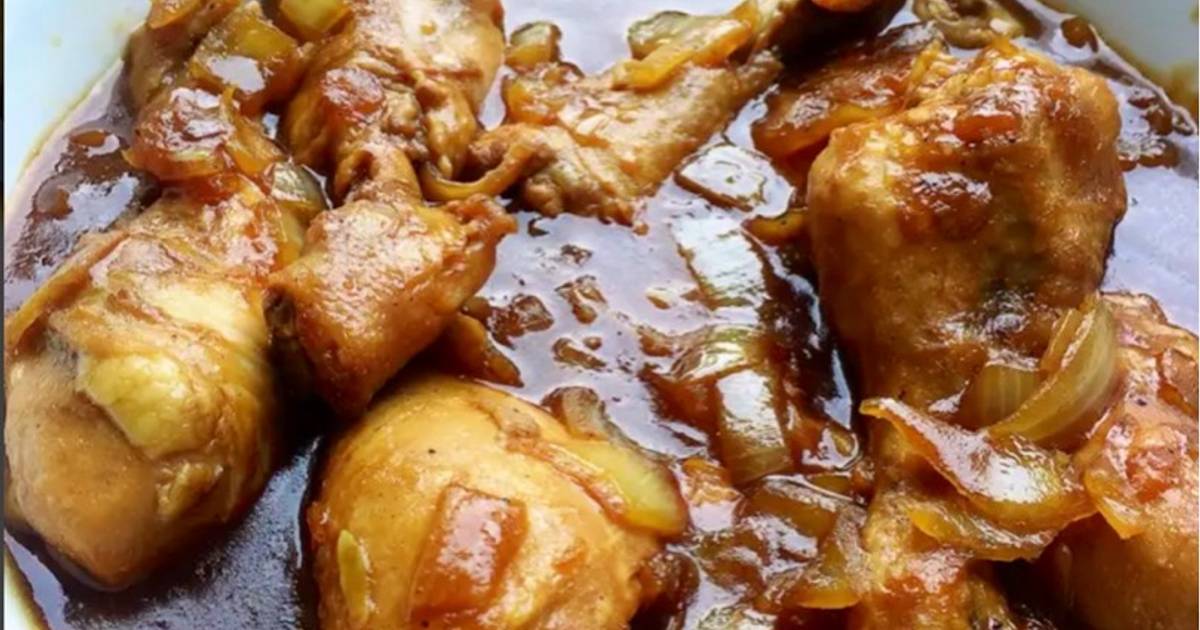 Resep Ayam Kecap Saos Inggris oleh Nila Aviana - Cookpad