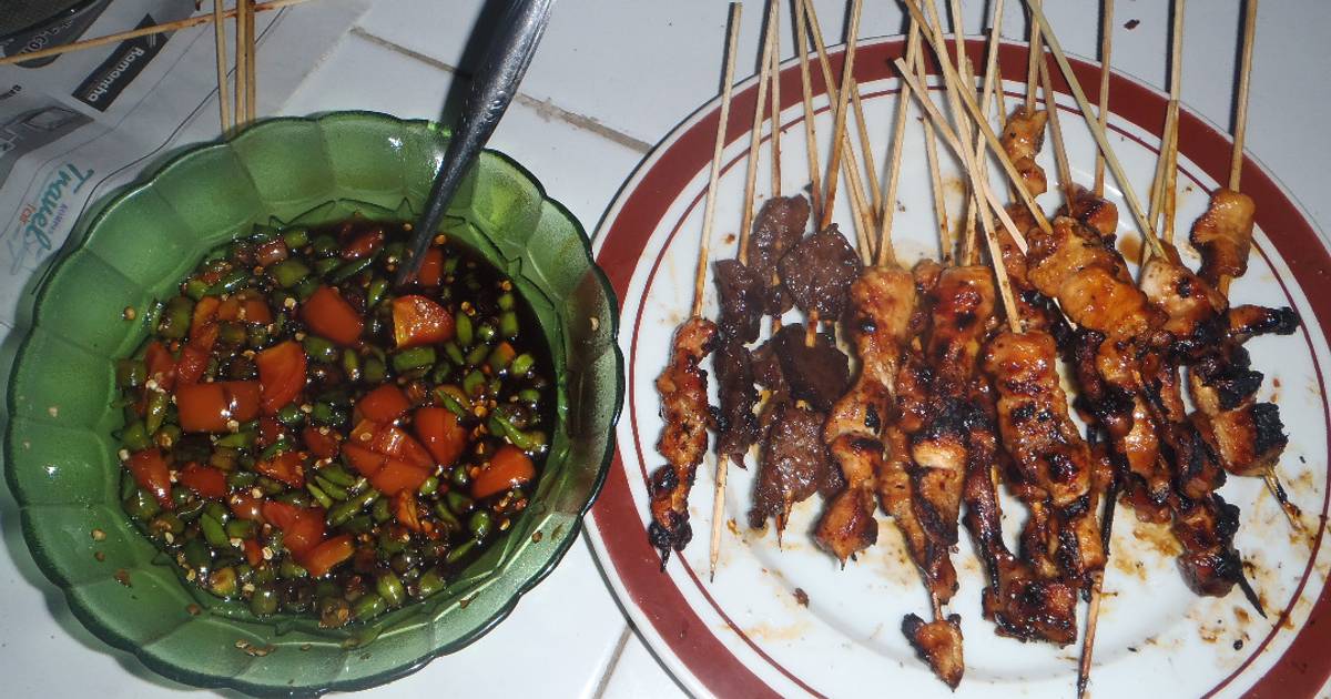 Resep Sate Ayam Bumbu Kecap Oleh Noni Rahayu Cookpad