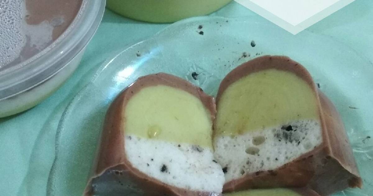 Resep Puding Choco Avocado Oreo oleh Maryam Shalihatunnisa - Cookpad