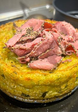 Colcannon With Confit Egg And Peppered Beef Irish Mash Recipe by Laura ...