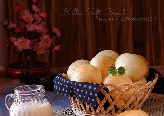 Resep Killer Soft Bread Oleh Lis Achmady 🆕 Cookpad