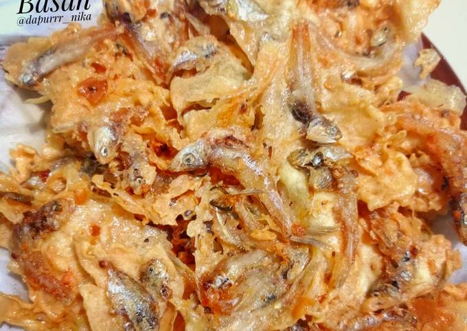 Resep Peyek Ikan Teri Basah oleh nika zulianingsih - Cookpad