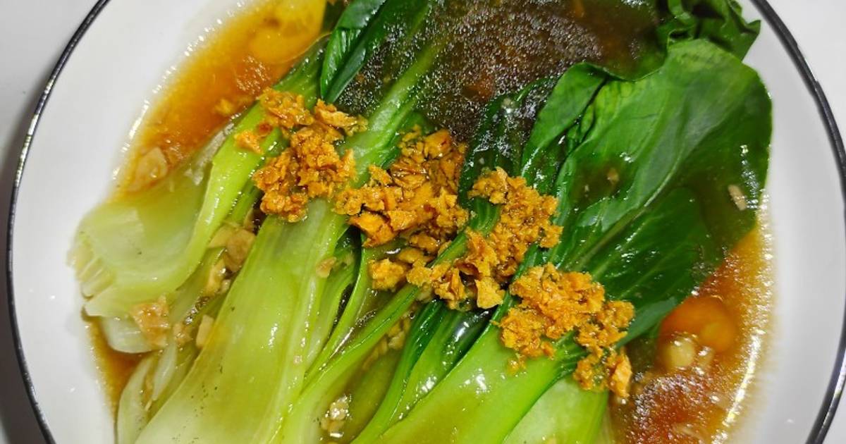 Resep pokcoy enak dan sehat: Kreasi tumis bawang putih & saus tiram