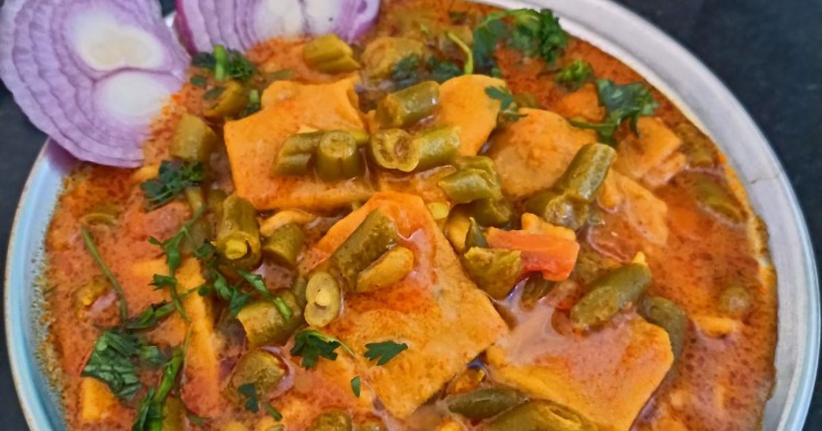 Fansi Dhokli Sabzi Recipe by Nisha's Cookpad & More - Cookpad