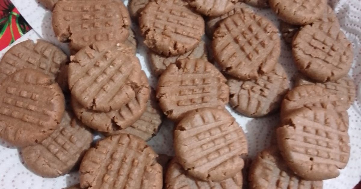 Cookies De Coco Y Maní Receta de Ana Mónica Lima- Cookpad