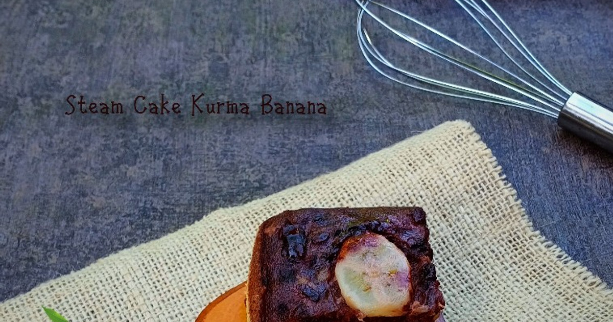 Resep Steam Cake Kurma Banana oleh Winda`s Kitchen - Cookpad
