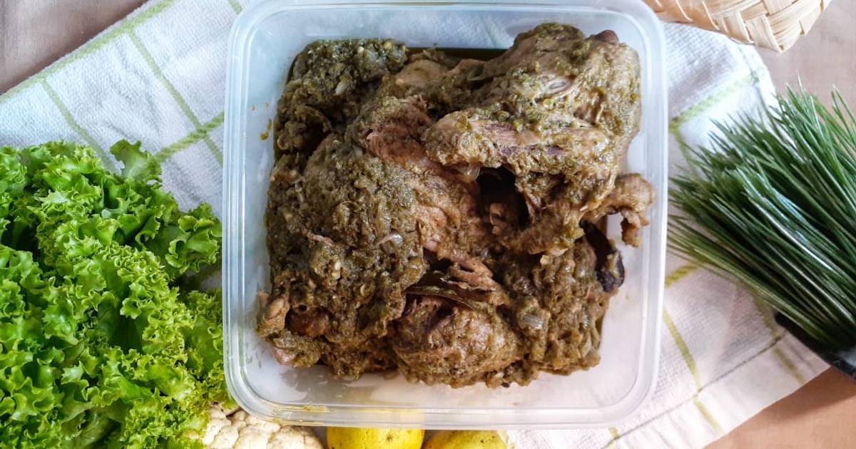 Resep Bebek Cabe Ijo ala sayiya.saila oleh Wibi - Cookpad