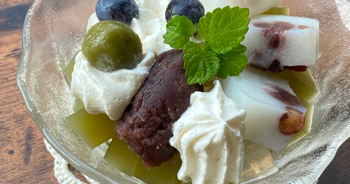 Japanese Matcha Agar Jelly Recipe by Aunty Eiko's international cuisine ...