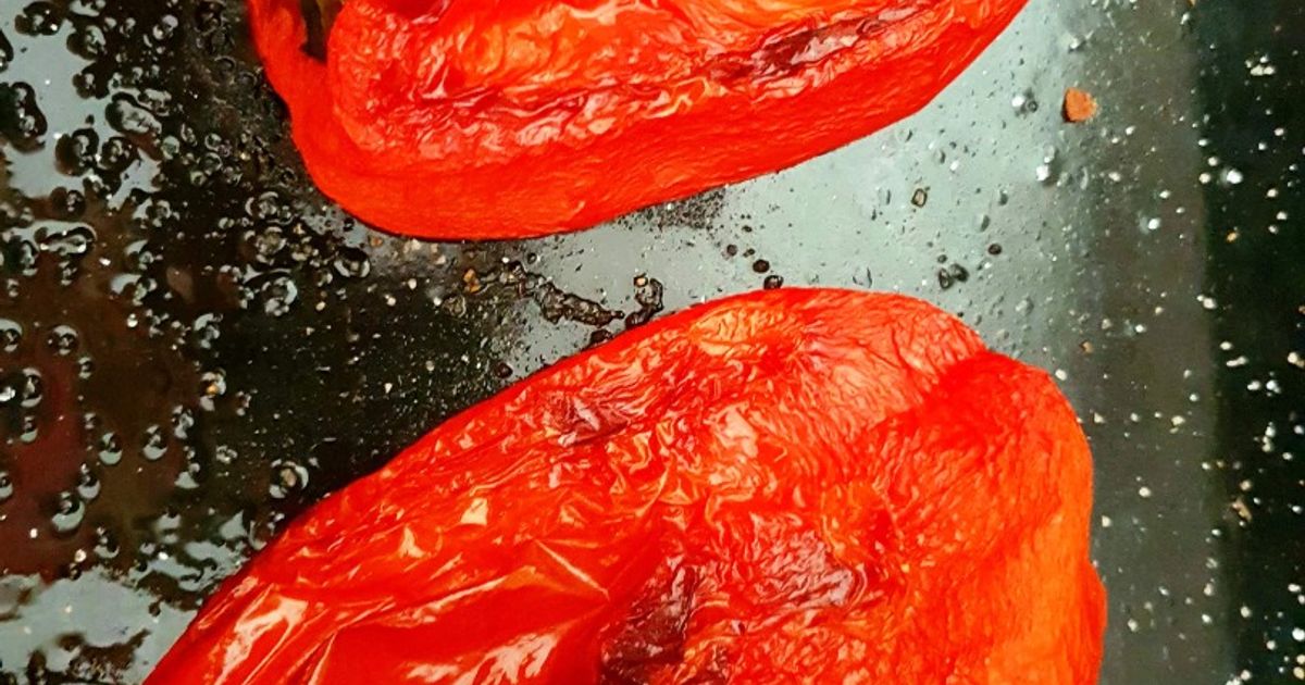 Morrones Asados Receta de Luji Beneyto