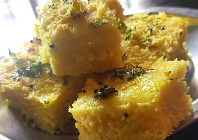 Dhokla Rice Dal Recipe By Suchitra Sradhika S Cookpad
