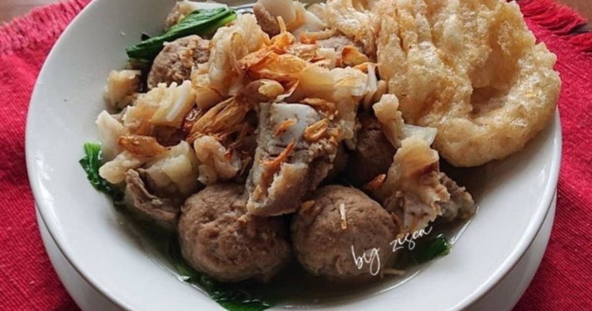 26 resep bakso tulang rangu enak dan mudah - Cookpad