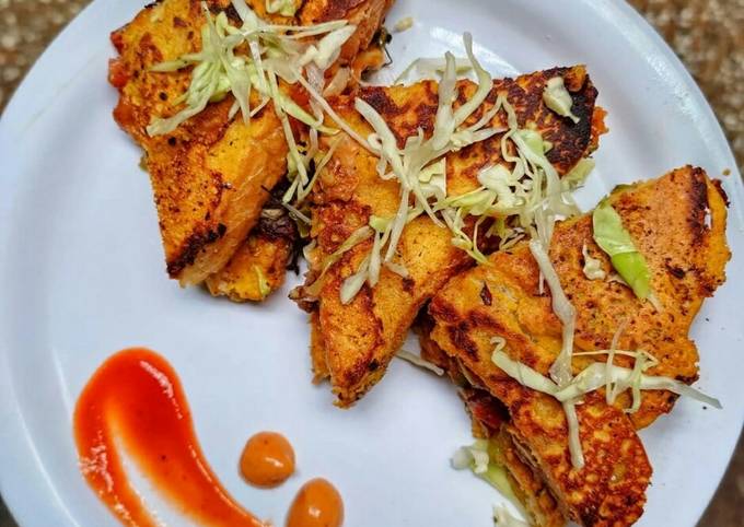 Besan pudla recipe Recipe by Priya Jain - Cookpad