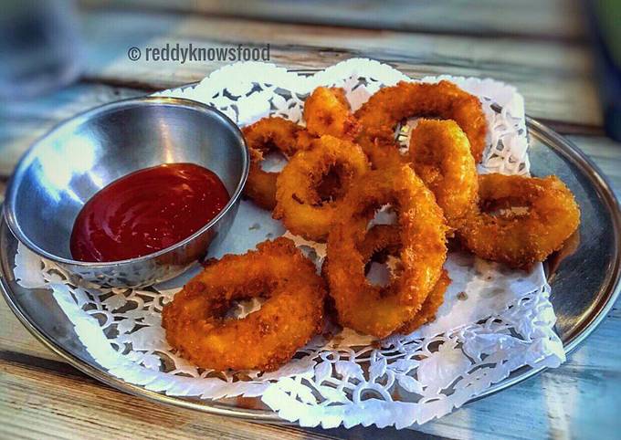 Fiery Calamari Rings Recipe by Supraja Nagarathinam - Cookpad