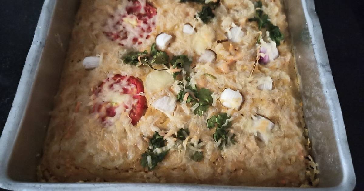 Besan cake / Savoury cake Recipe by Anuradha kulkarni - Cookpad