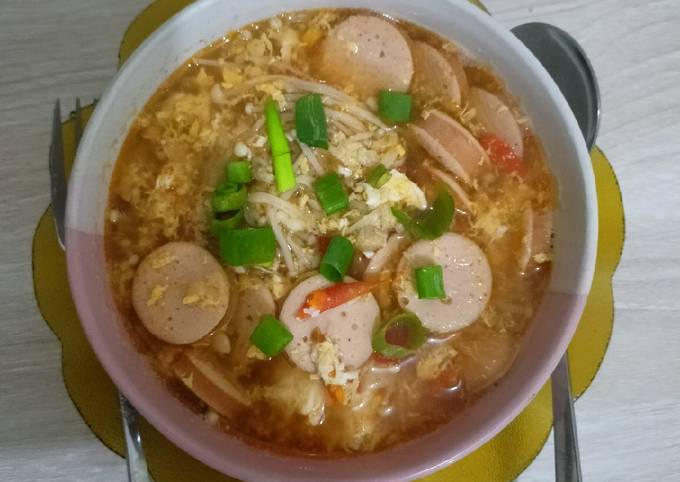 Resep Sup jamur enoki oleh qieera_ - Cookpad
