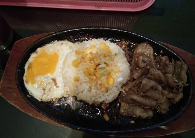 Resep Beef pepper rice (hotplate) oleh Dessy K - Cookpad