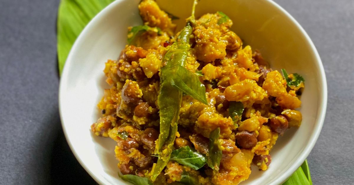 Koottu Curry Onam Sadya Dish Thalassery Style Recipe by Madhumita ...