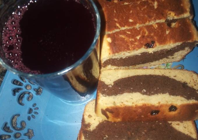 Zebra stove top cake Recipe by Aisha BG Kyari - Cookpad